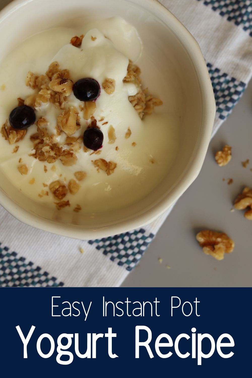 Easy Instant Pot Yogurt Recipe (and Troubleshooting) - Replenish & Nurture